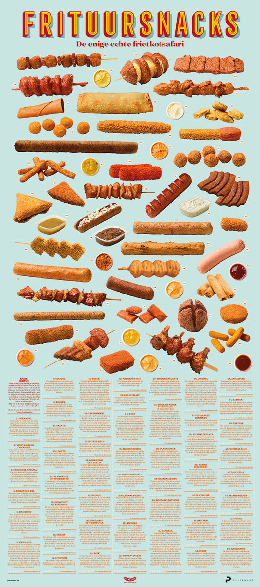 Frituursnacks / Bucketlistposter – STRATIER